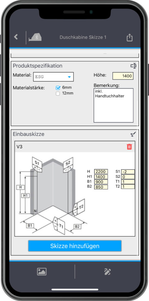 Measurement Sheet - Solaflex